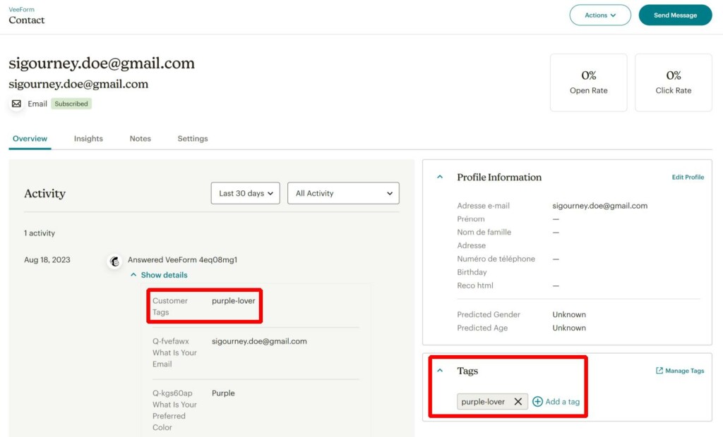 What are customer tags? - VeeForm Blog
