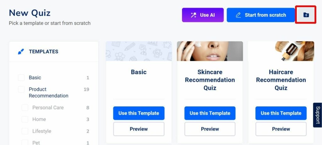 Exporting a quiz to another VeeForm account - VeeForm Blog